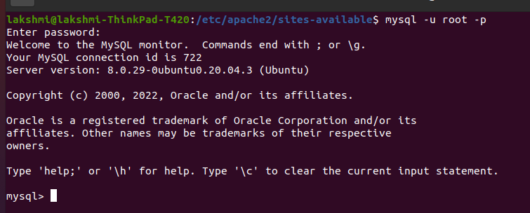 Backing Up and Restoring MySQL Databases on Ubuntu | mycode.blog